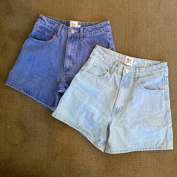 Princess Polly | Shorts | Princess Polly High Waisted Jean Shorts ...